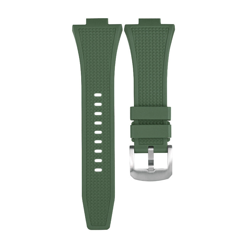 Green FKM Rubber Strap for Tissot PRX – Classy Fancy